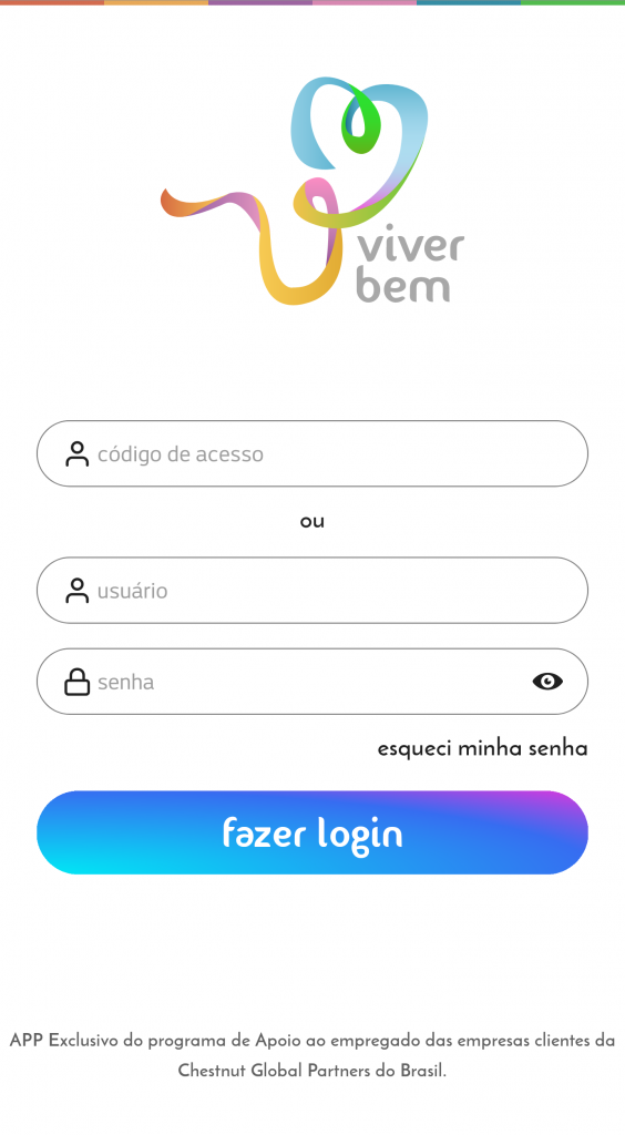 Login - Portal Viver Bem